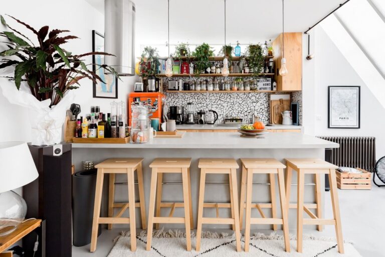 A Bright Attic Apartment in Paris That's For Rent on Airbnb - The Nordroom