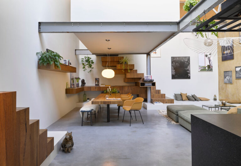 A Warm Industrial Factory Conversion in Amsterdam - The Nordroom