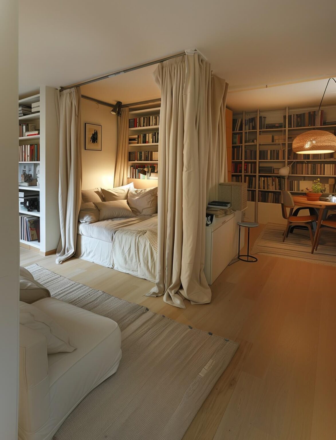 How To Decorate A Studio Apartment - The Nordroom