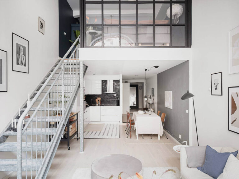 A Bright Scandinavian Loft Apartment - The Nordroom