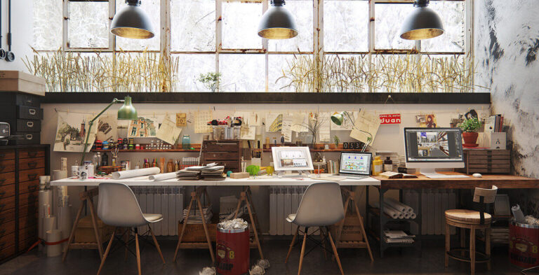 Design Love: Artist Lofts and Home Ateliers - The Nordroom