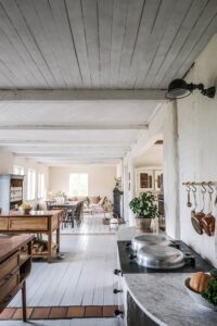 A DeVOL Haberdasher Kitchen In A Swedish Countryside Cottage - The Nordroom
