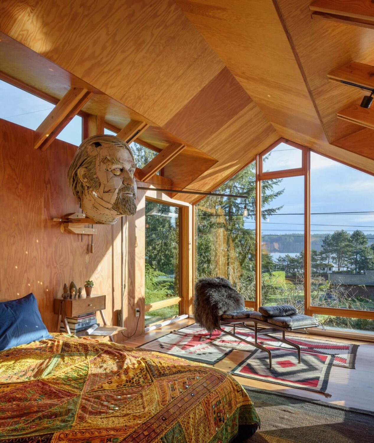 A Cozy Cabin With A Bedroom View Of The Surrounding Nature - The Nordroom