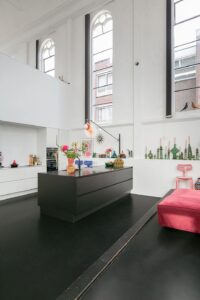 A Modern Chapel Conversion with Bright Colors - The Nordroom