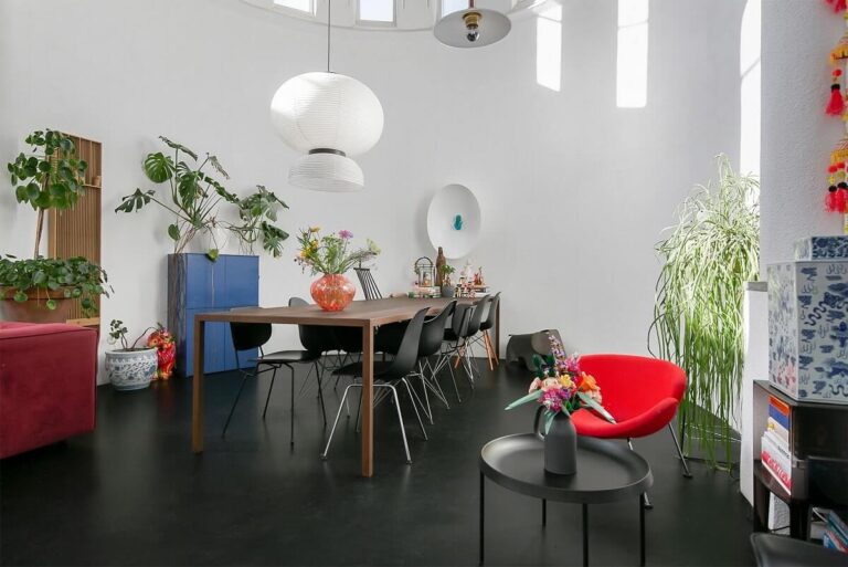 A Modern Chapel Conversion with Bright Colors - The Nordroom