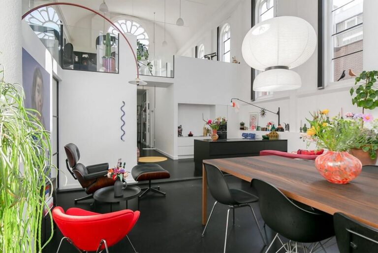 A Modern Chapel Conversion with Bright Colors - The Nordroom