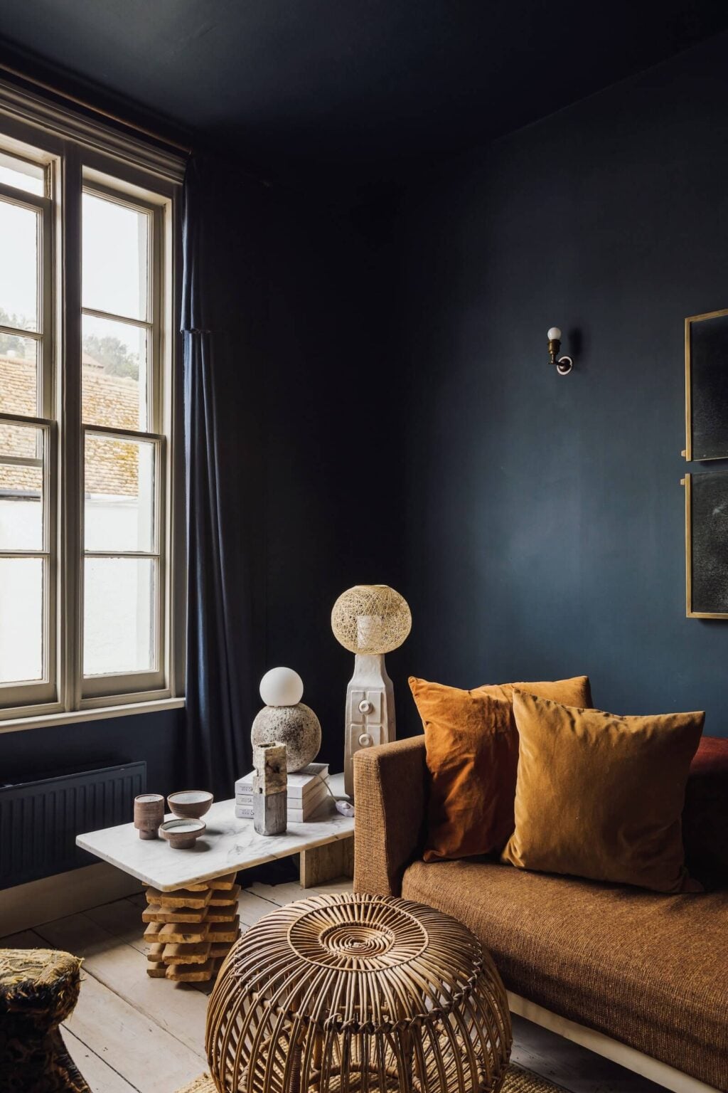 Moody Colors in a Unique Historic Apartment - The Nordroom
