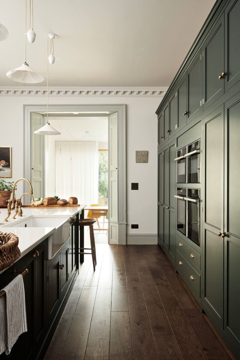 A Green Classic English Kitchen by deVOL - The Nordroom