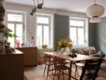 A Light Nordic Home with Ochre Yellow Kitchen - The Nordroom