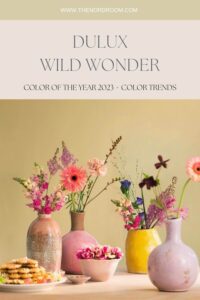 Dulux Colour of the Year 2023: Wild Wonder - The Nordroom