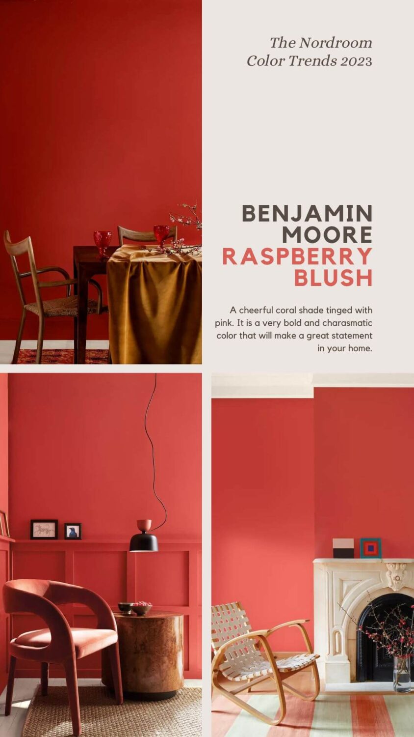 Benjamin Moore Color of the Year 2023: Raspberry Blush - The Nordroom Benjamin Moore Color of the Year 2023: Raspberry Blush - The Nordroom
