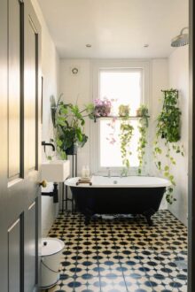 Inspiring Bathrooms With Geometric Tiles - The Nordroom