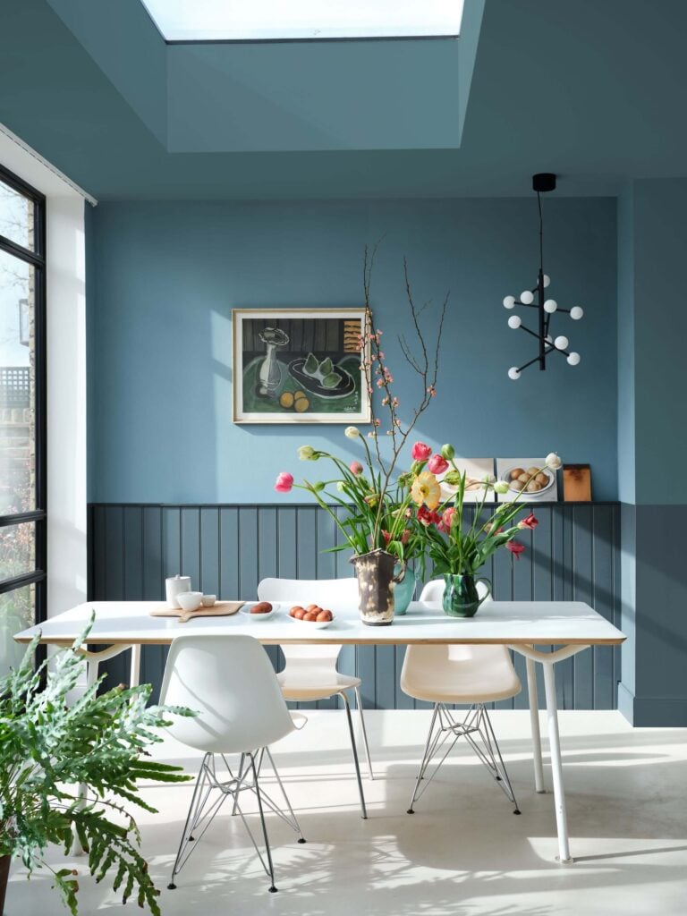 Two-Tone Walls Ideas: Create A Color Blocking Accent Wall - The Nordroom
