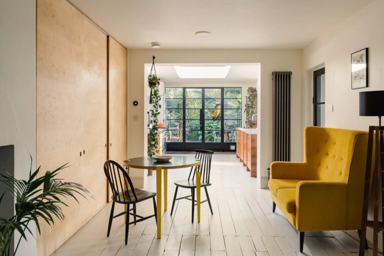A Victorian House in London with Yellow Color Accents - The Nordroom