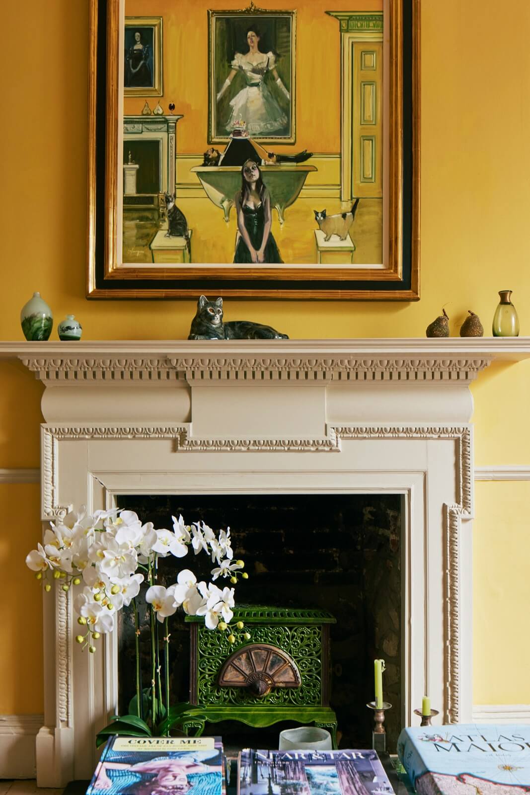 Colorful Rooms and Unique Decor in a Home in Bath - The Nordroom