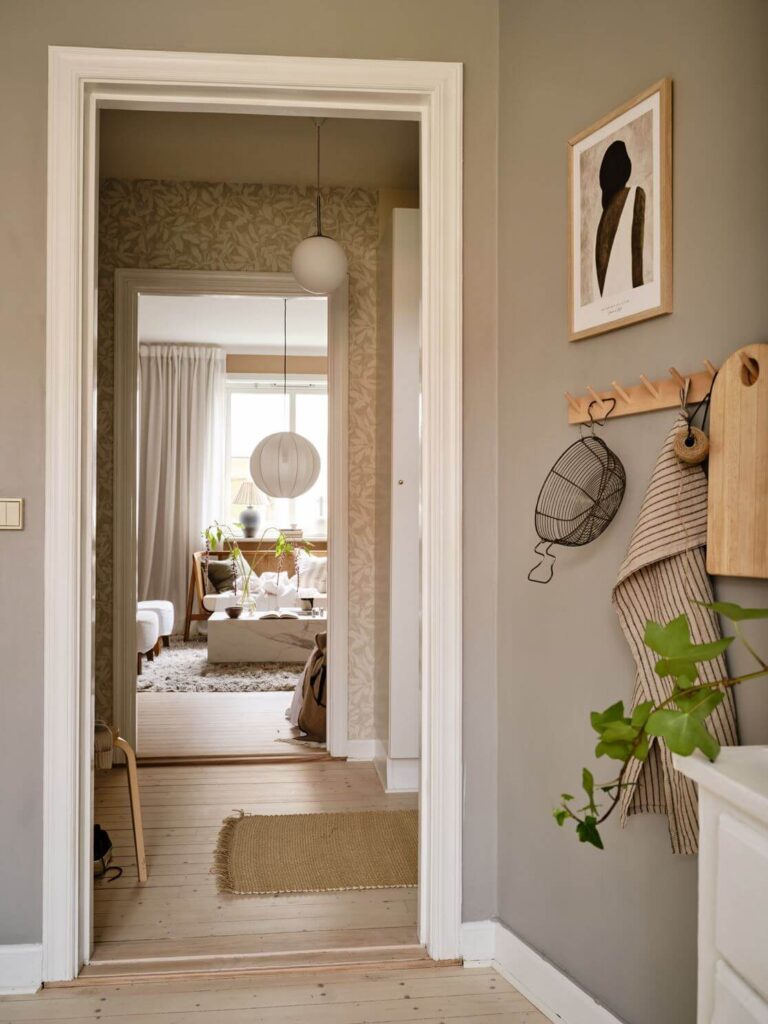 A Warm Beige Studio Apartment in Sweden - The Nordroom
