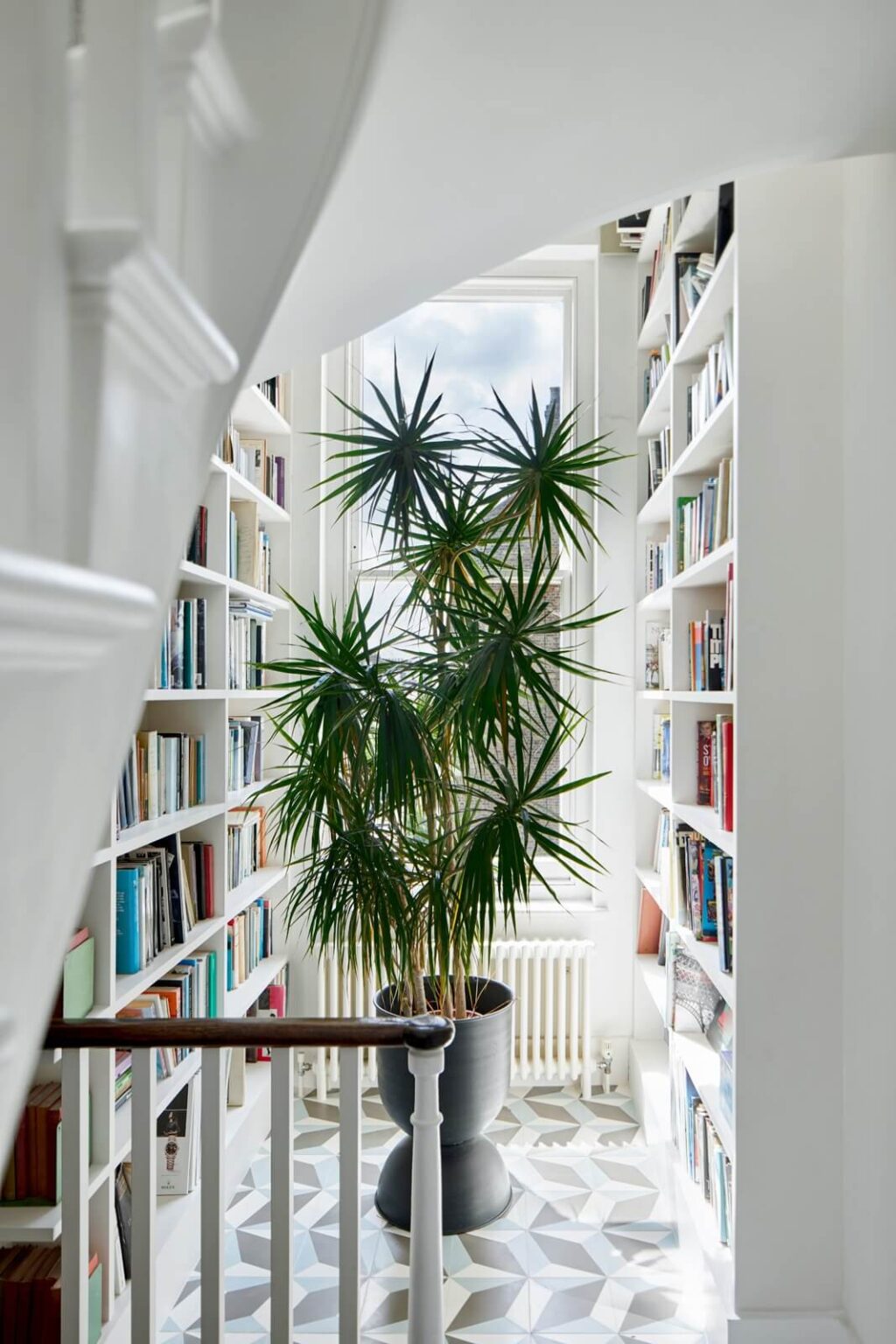 A Light Victorian Townhouse with Teal Reading Room - The Nordroom