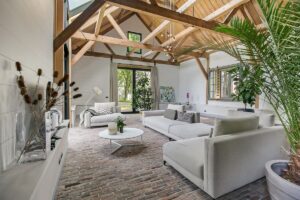A Dutch Barn House with Brick Floors and Wooden Ceilings - The Nordroom