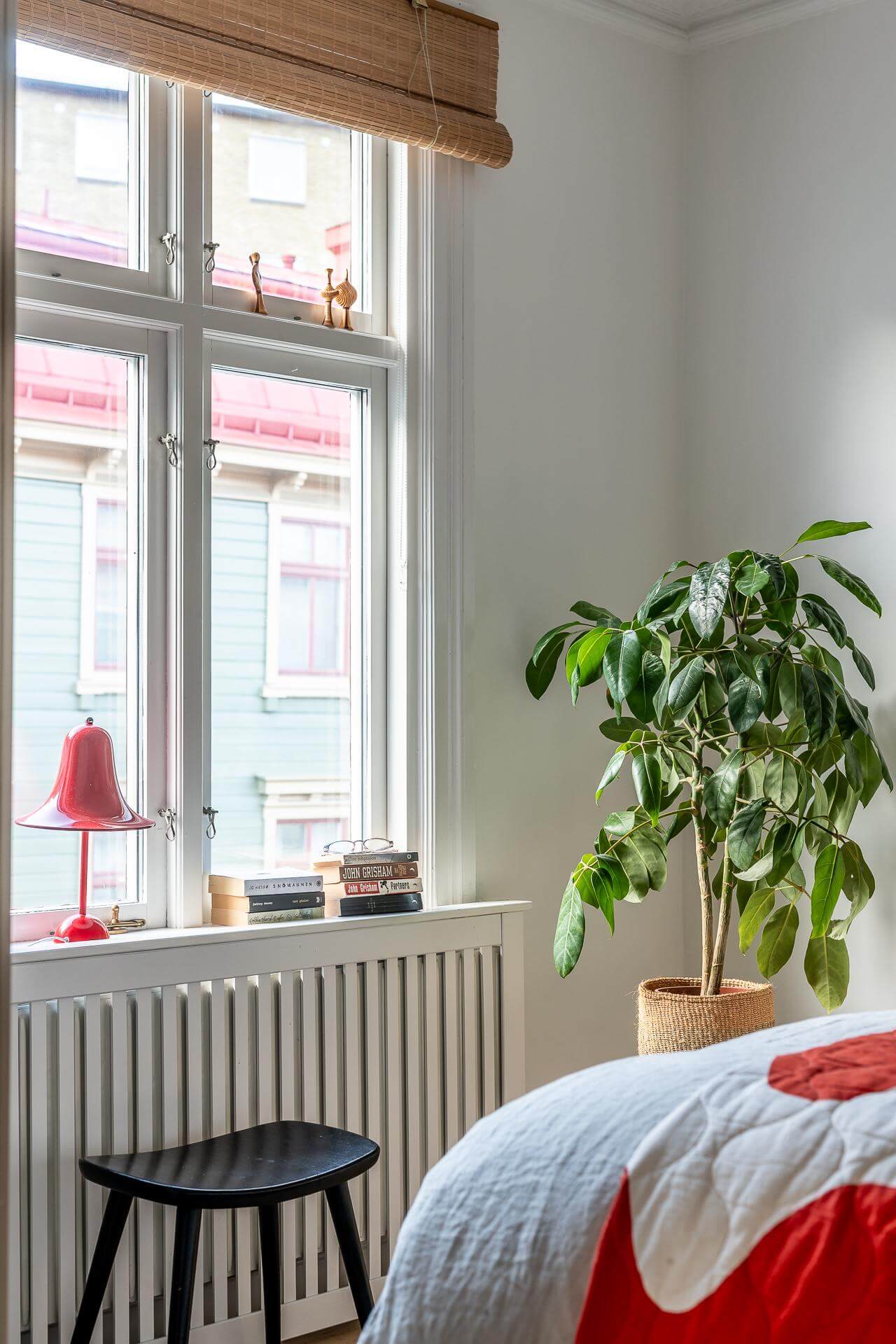 Primary Color Accents in a Light Swedish Apartment - The Nordroom