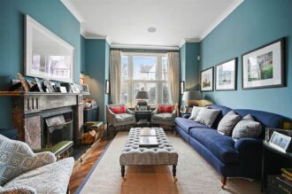 A London Family Home with Blue Color Accents - The Nordroom