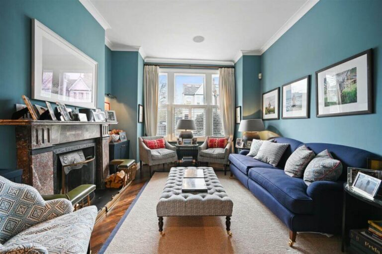 A London Family Home with Blue Color Accents - The Nordroom