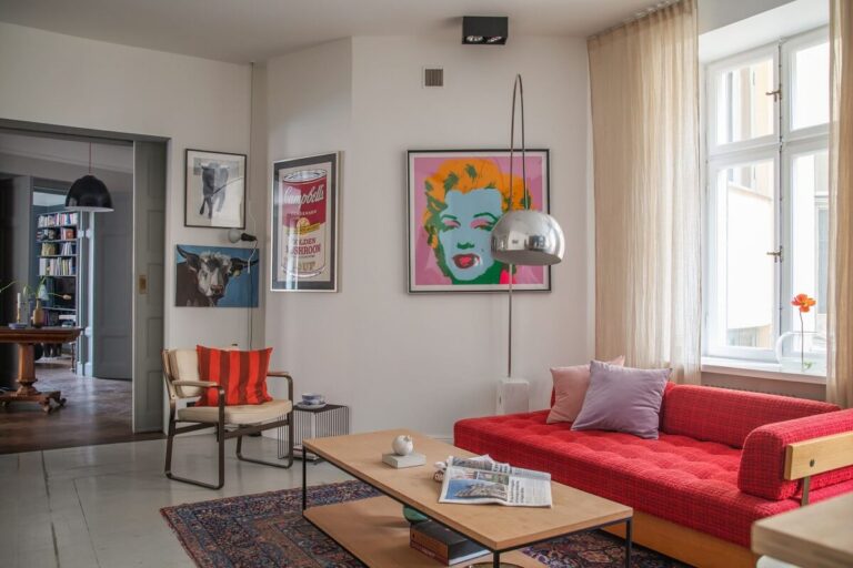 Moody Rooms in a Grand Stockholm Apartment - The Nordroom