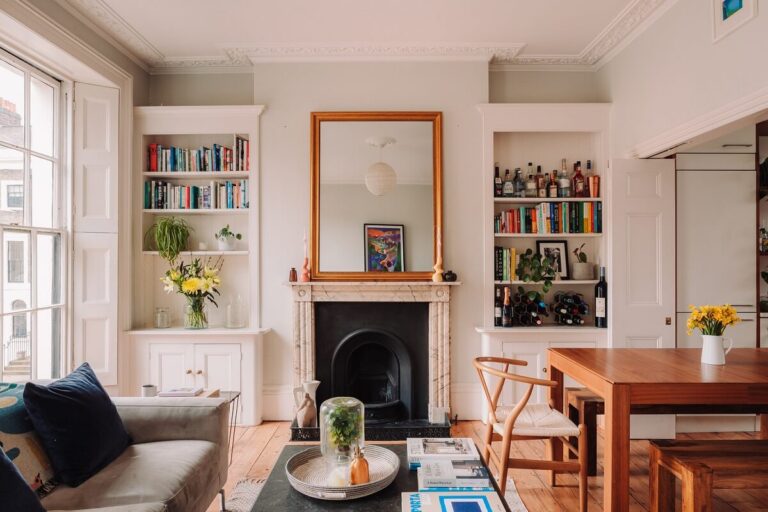 Light Filled Rooms in a London Apartment - The Nordroom