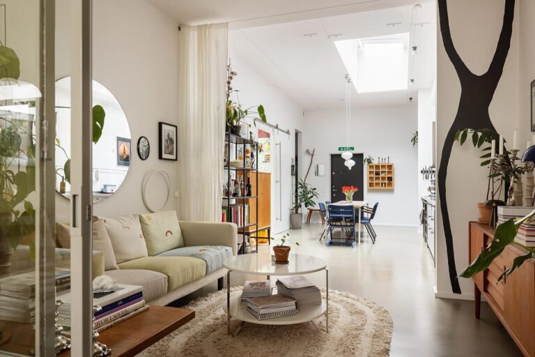 A Unique Basement Apartment in Stockholm - The Nordroom