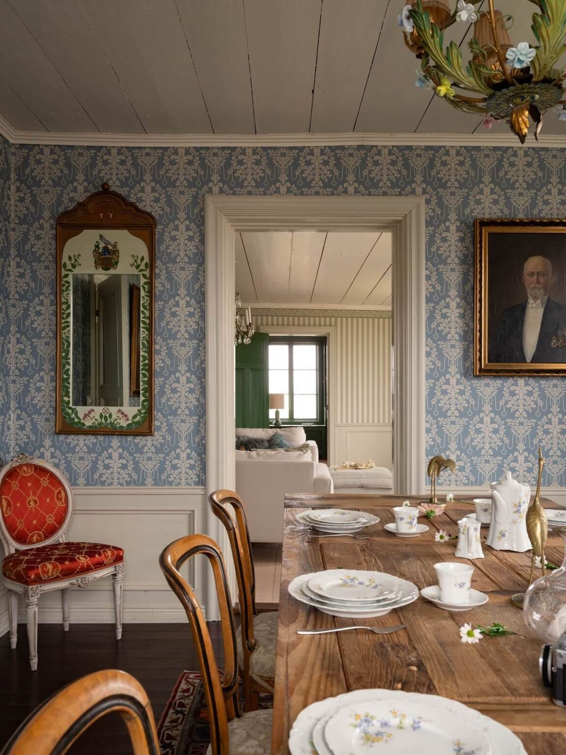 Original Character and Grand Rooms in a Swedish Country House - The ...