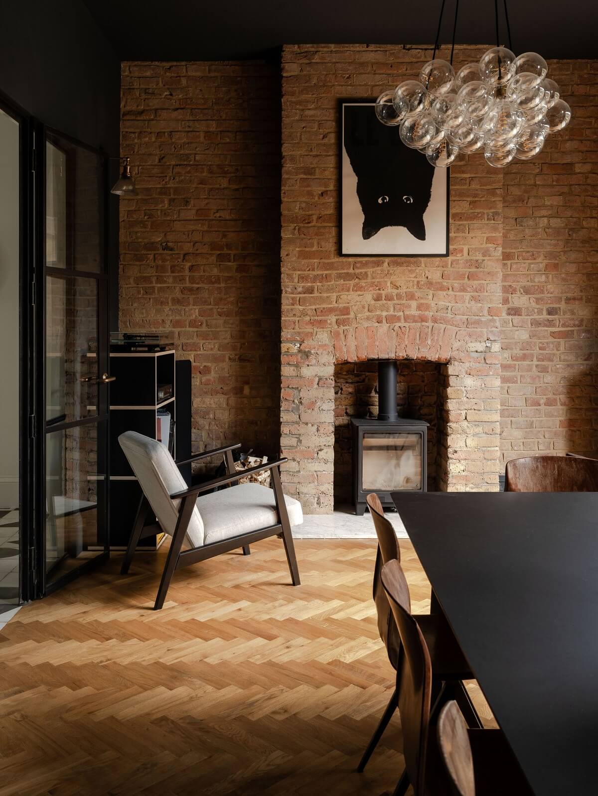 A Stunning Color Palette in an Extended Edwardian House in London - The ...