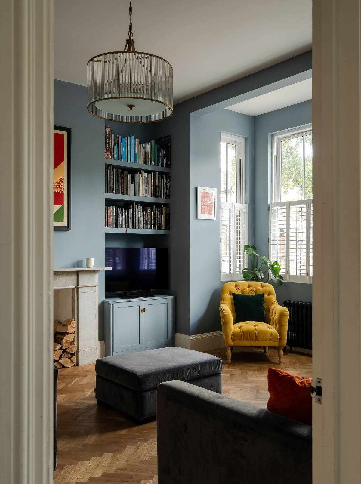 A Stunning Color Palette in an Extended Edwardian House in London - The ...