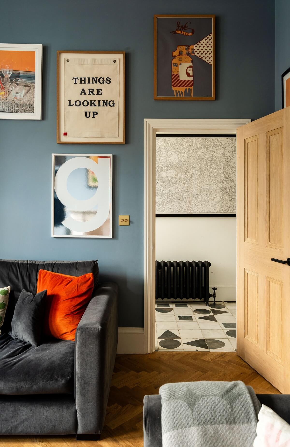 A Stunning Color Palette in an Extended Edwardian House in London - The ...