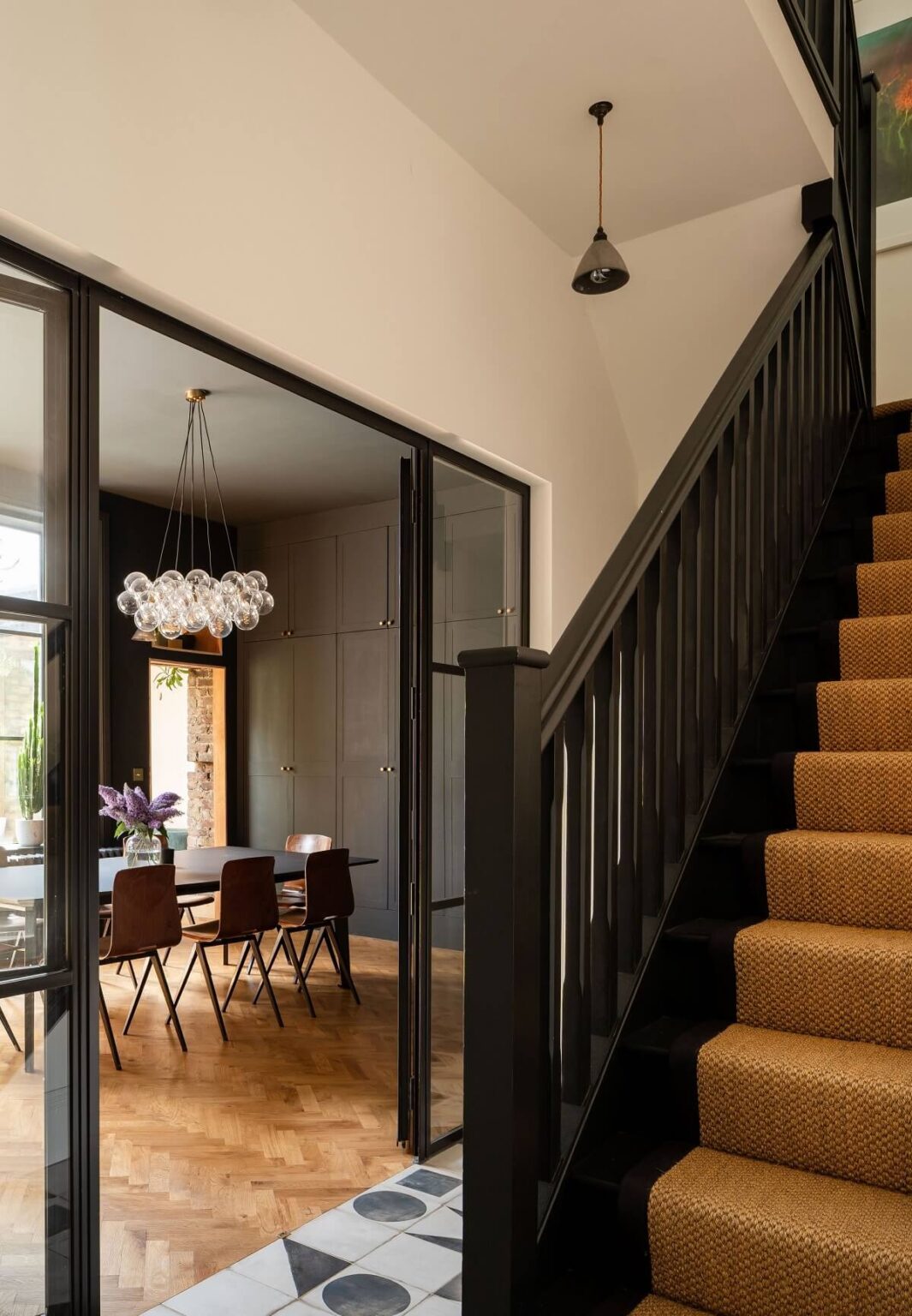 A Stunning Color Palette in an Extended Edwardian House in London - The ...