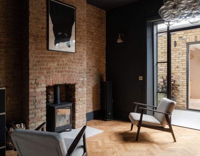 A Stunning Color Palette in an Extended Edwardian House in London - The ...