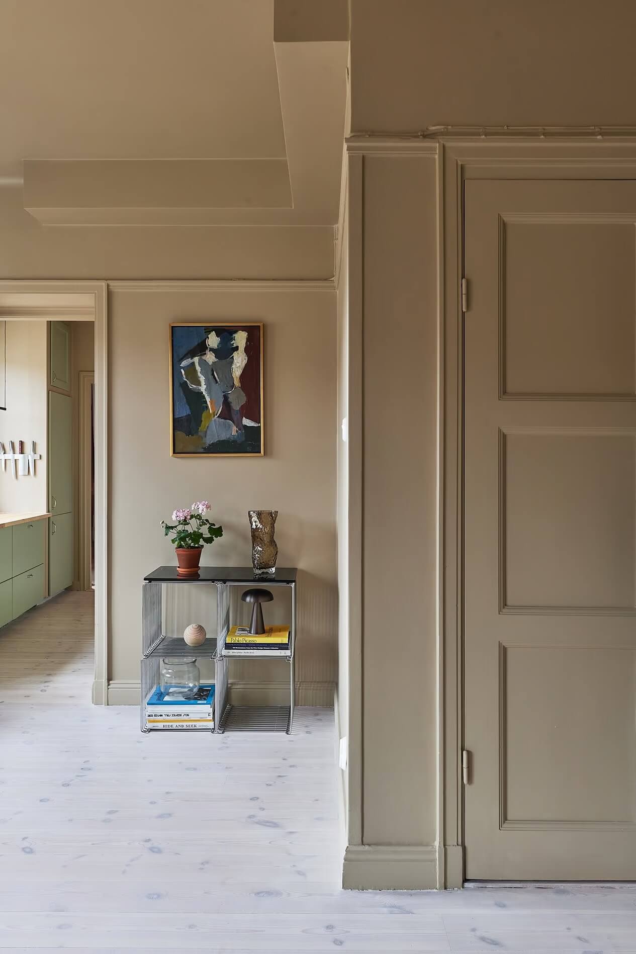 Warm Color-Drenched Rooms in a Swedish Apartment - The Nordroom