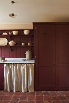 A deVOL Refectory Red Laundry and Dining Room - The Nordroom