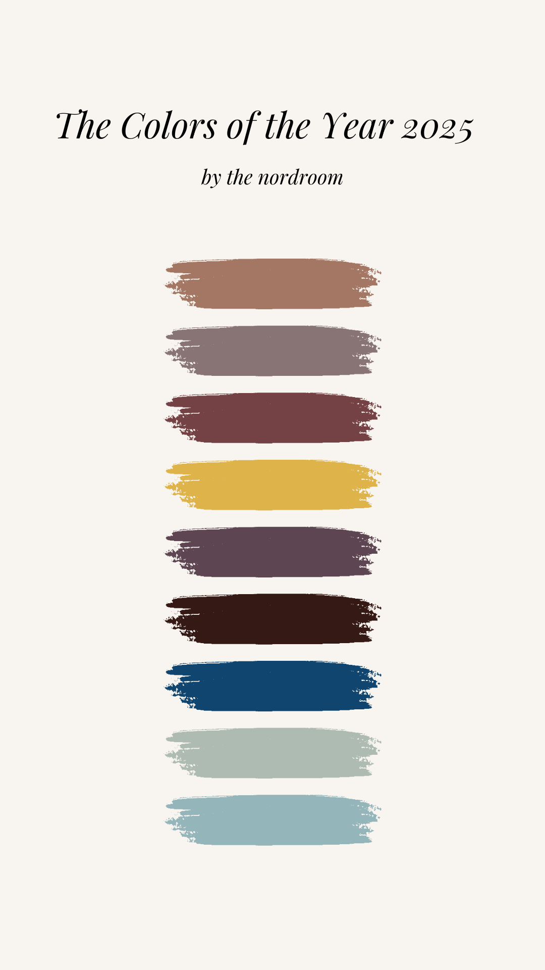 The Color Trends for 2025: Warm, Natural Shades and a Cheerful Accent ...