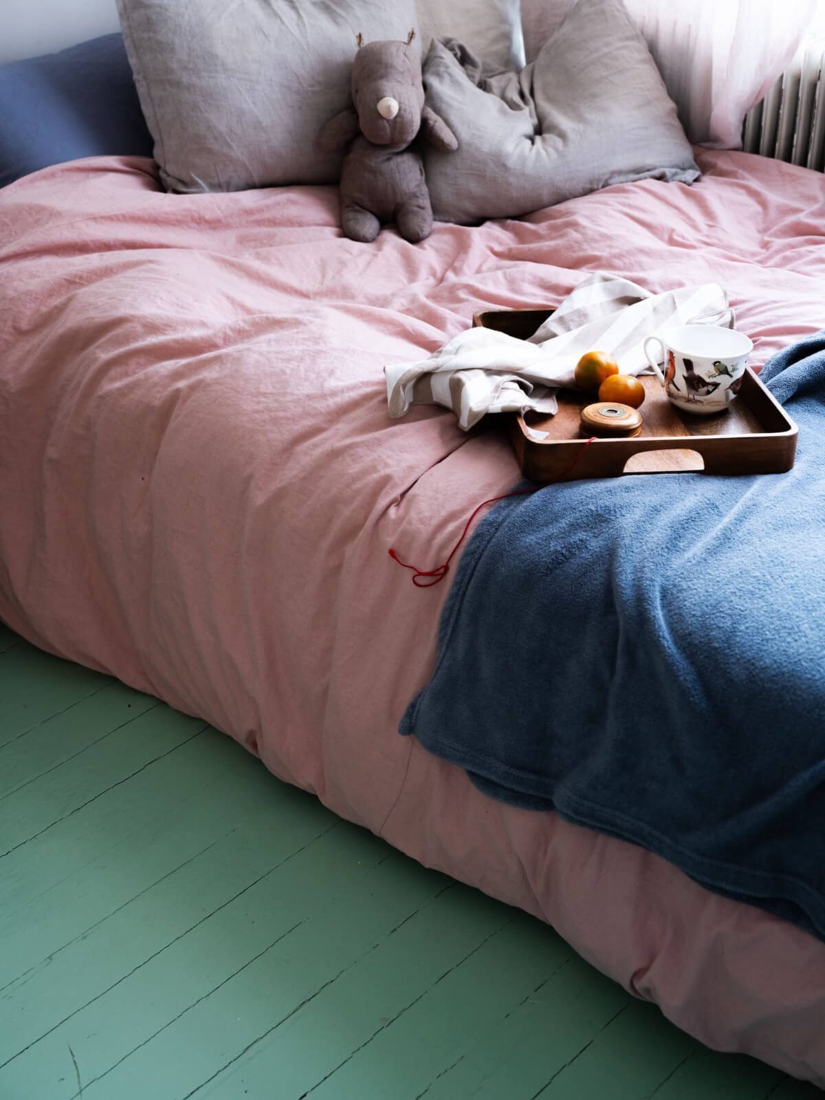 Painted Floorboards in a Unique Family Home in Sweden - The Nordroom