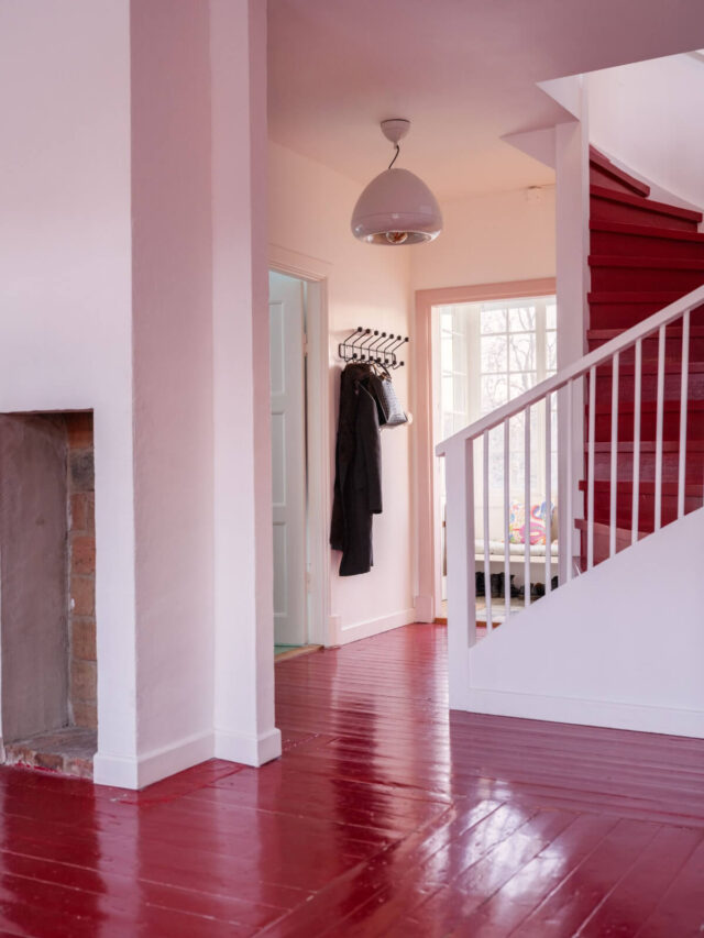 Painted Floorboards in a Unique Family Home in Sweden - The Nordroom
