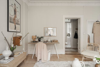 A Stylish Studio Apartment with Period Features and Large Windows - The ...