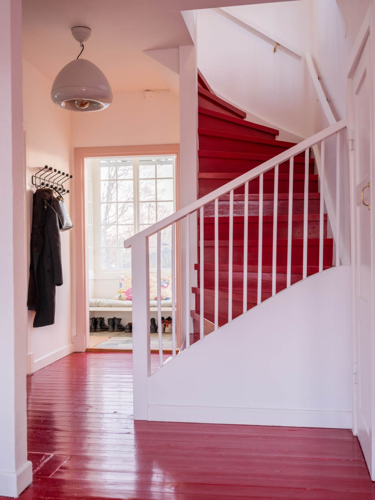 Painted Floorboards in a Unique Family Home in Sweden - The Nordroom