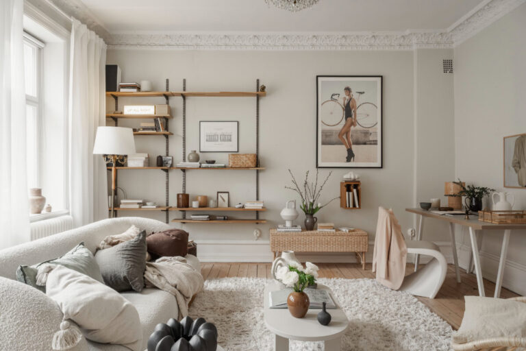 A Stylish Studio Apartment with Period Features and Large Windows - The ...