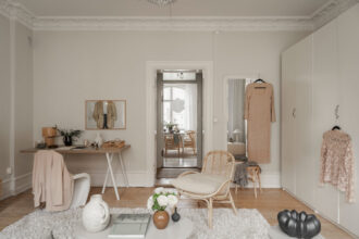 A Stylish Studio Apartment with Period Features and Large Windows - The ...