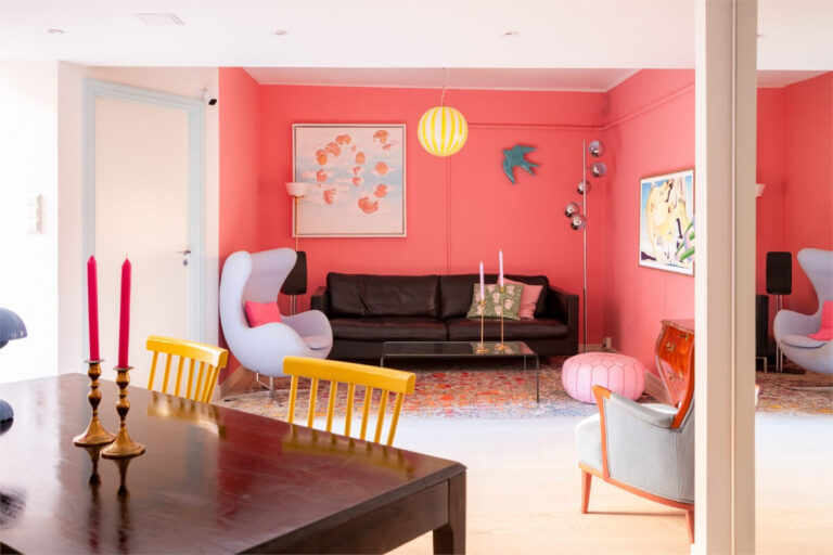 A Colorful Basement Duplex Apartment in Stockholm - The Nordroom