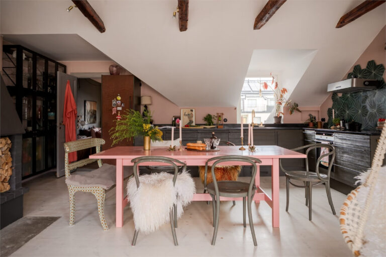 A Colorful Family Attic Apartment in Stockholm - The Nordroom