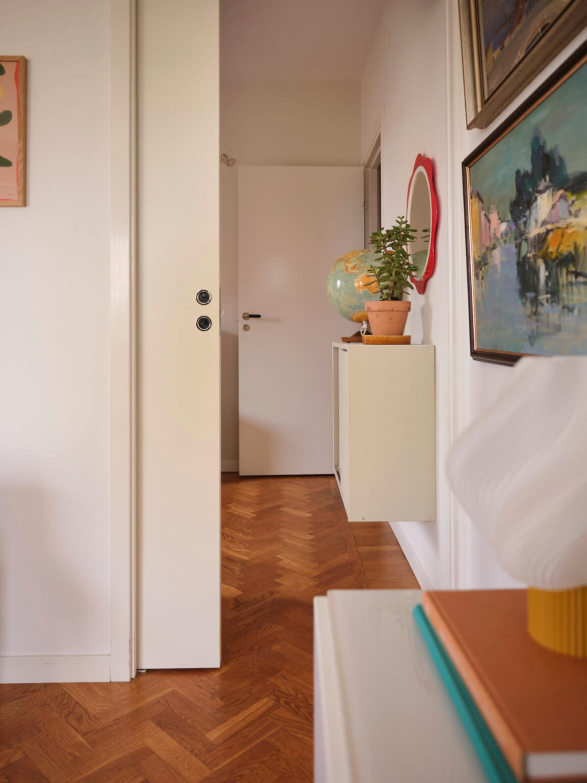 A Light Corner Apartment with Yellow Color Accents - The Nordroom