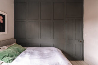 A Cozy Victorian Home Painted in Moody Blue and Gray Tones - The Nordroom