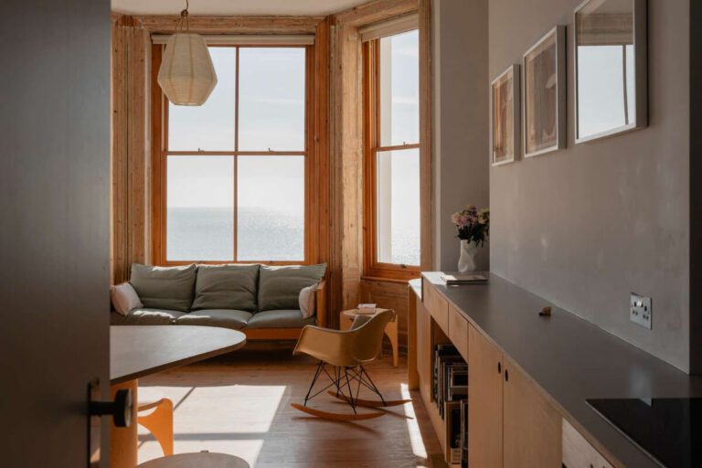 Bespoke Furniture in a Restored Seaside Apartment in England - The Nordroom