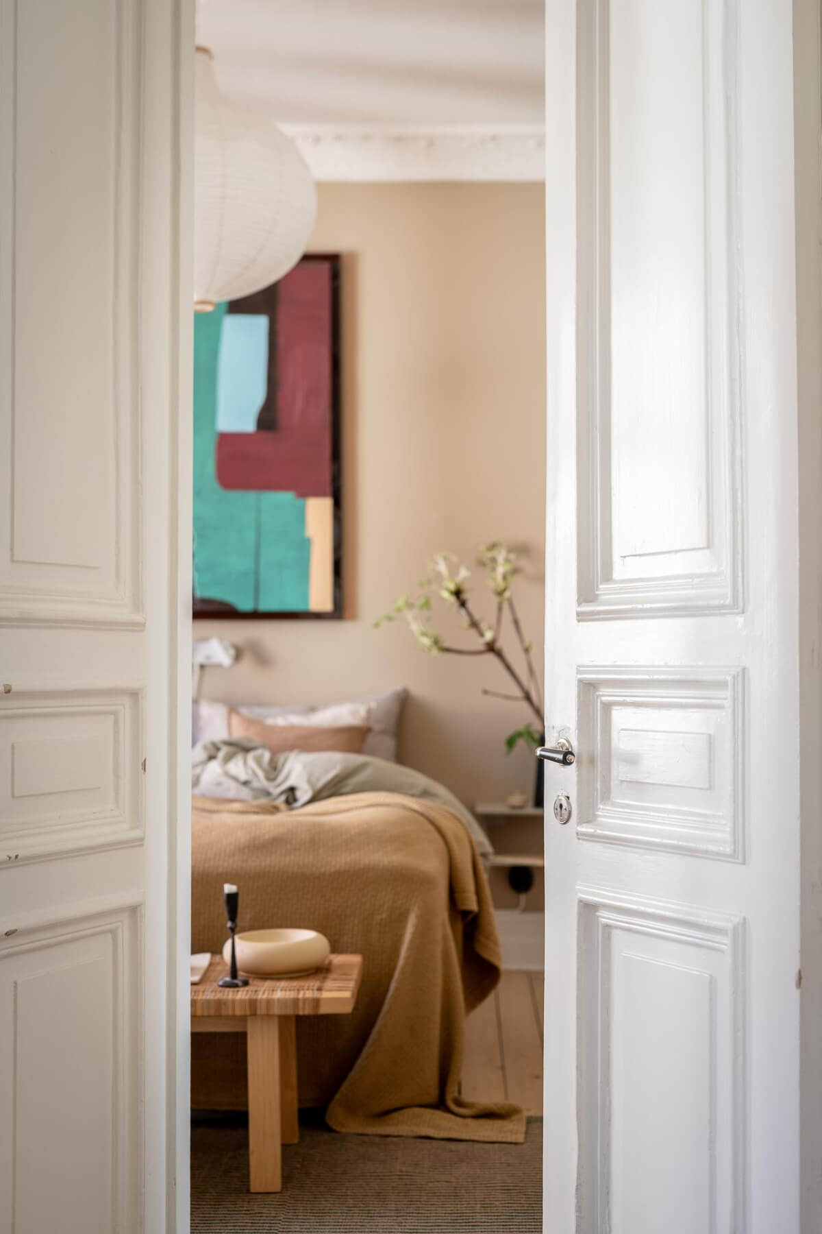 A Natural Color Palette, Period Features, & Grand Rooms in a Swedish ...