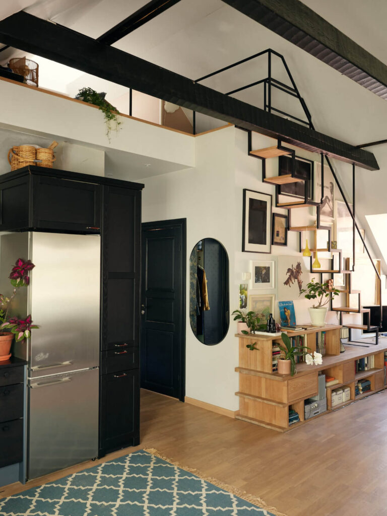 A Stunning Top-Floor Apartment with High Ceilings in a Former Church ...